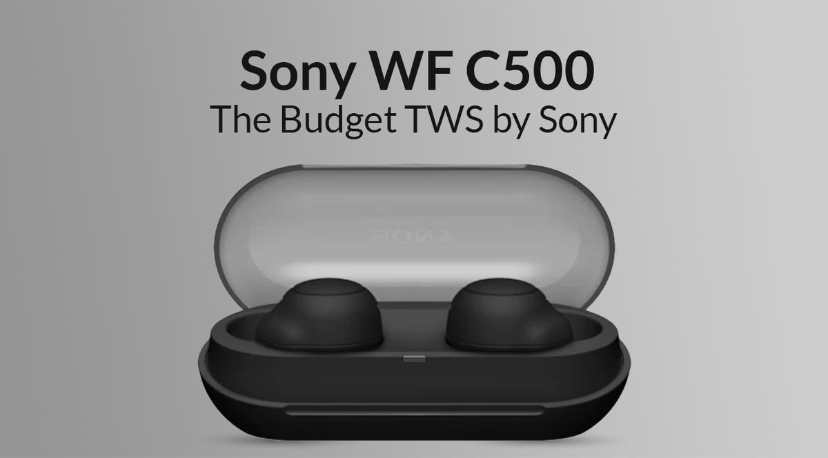 Sony WF C500 - The Budget TWS by Sony – BuyMobile Australia